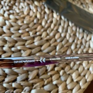 Emporio Armani | Accessories | New Emporio Armani Purple Phantos Shape ...